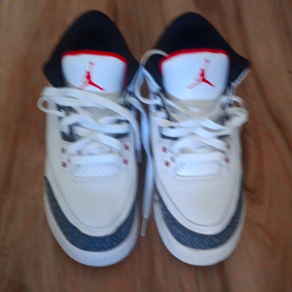 Jordan | Shoes | Air Jordan Fire Red Denim Retro 3s | Poshmark